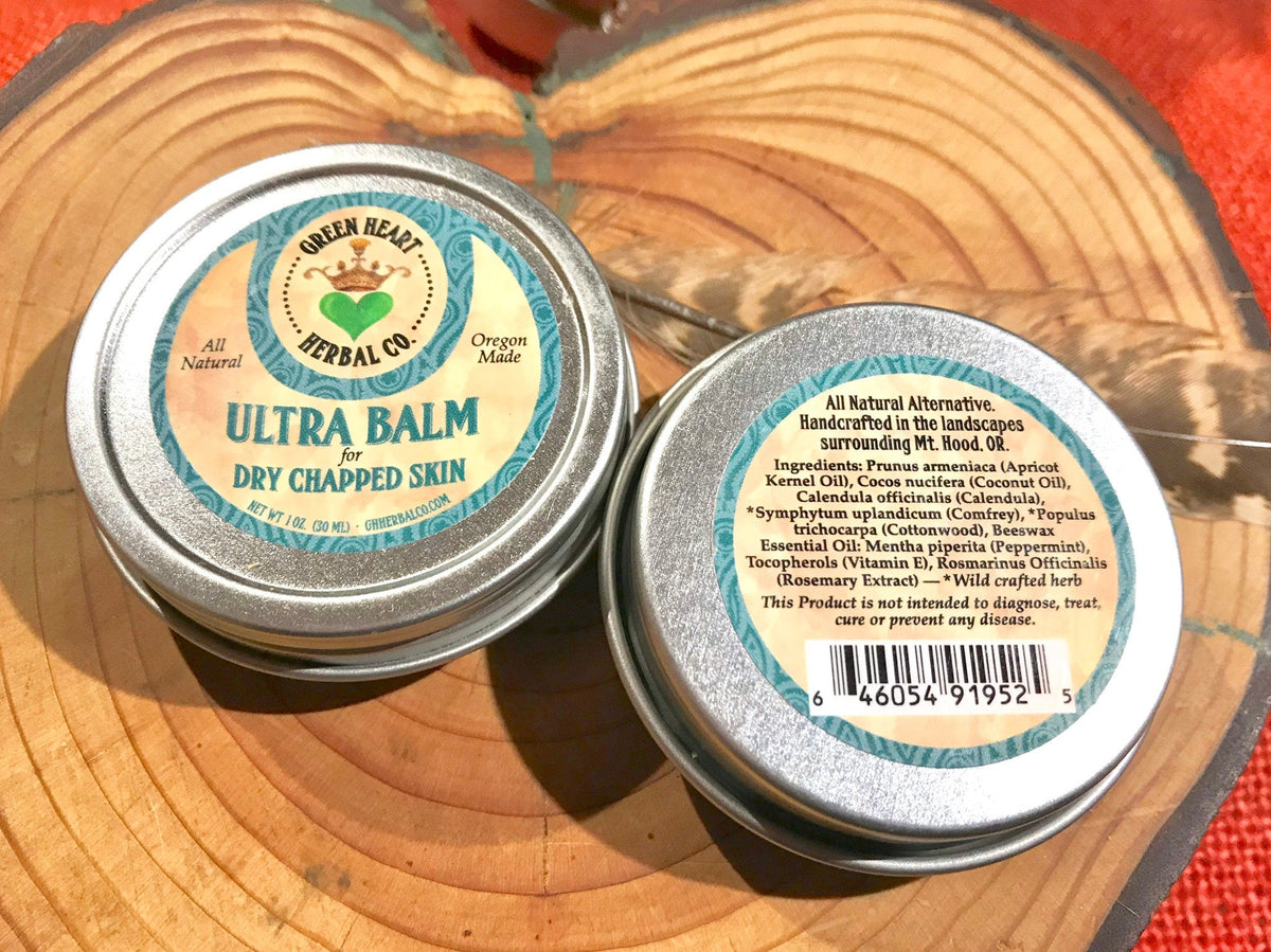 Ultra Balm 1oz Dry and Chapped skin and Lips with Protection, All Natu ...